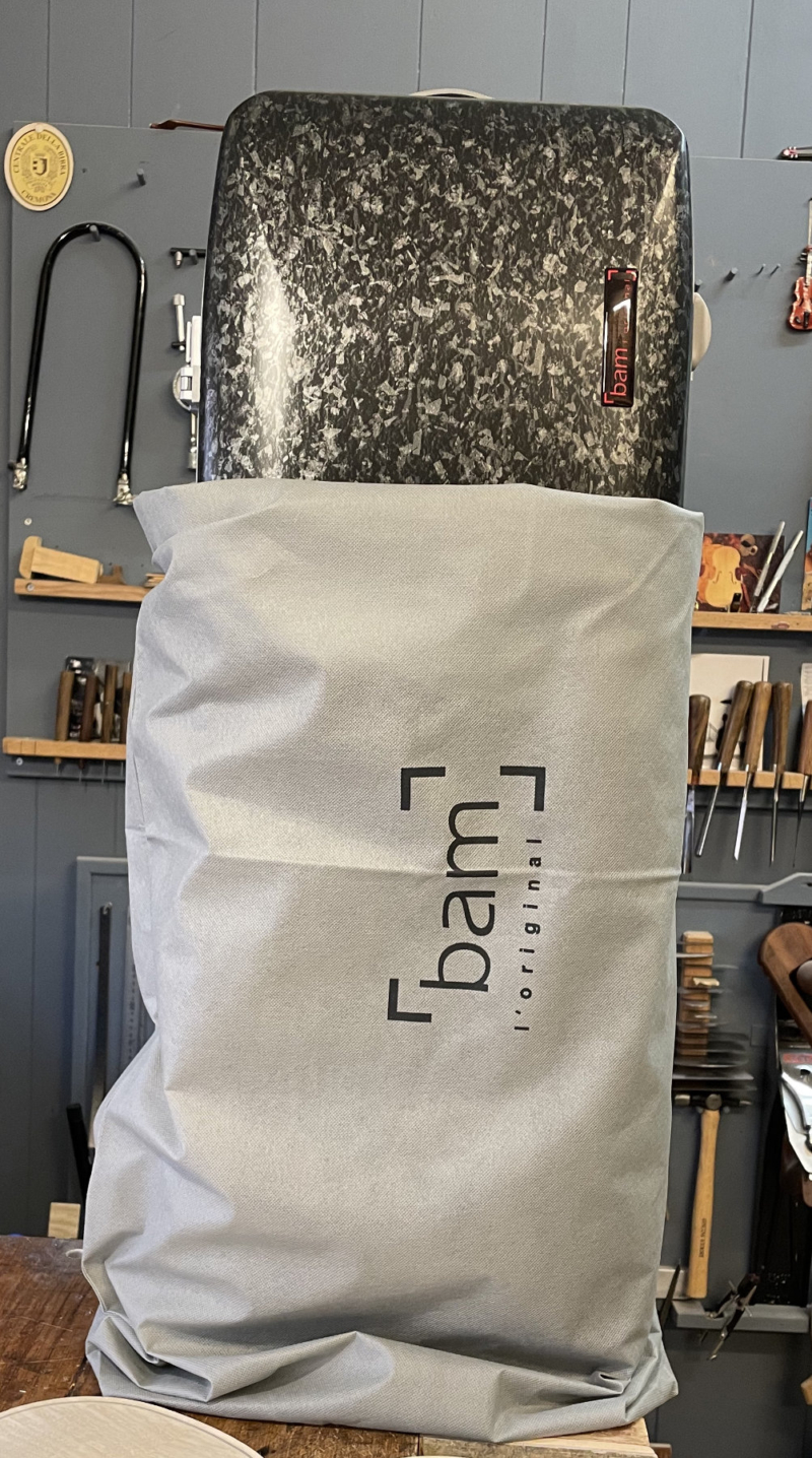 NYHET! Rektangulær HIGHTECH Bratsjkasse med notelomme - ROCKS • BAM Norden